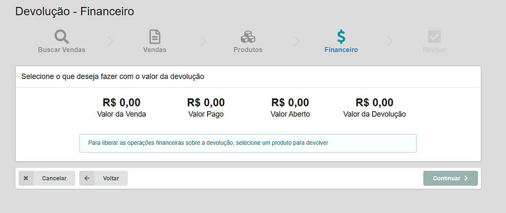 Como fazer a devolução de produtos SEM VALOR - Configurações - Awise